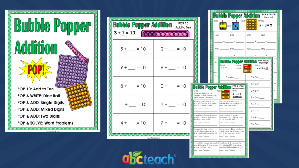 Bubble Popper Activities | abcteach Blog