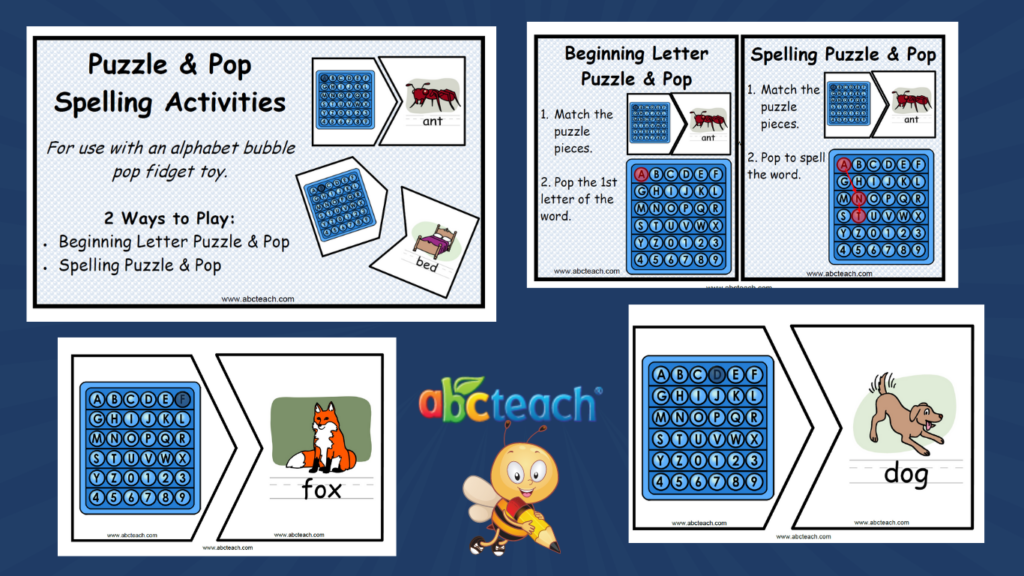 Bubble Popper Activities | abcteach Blog